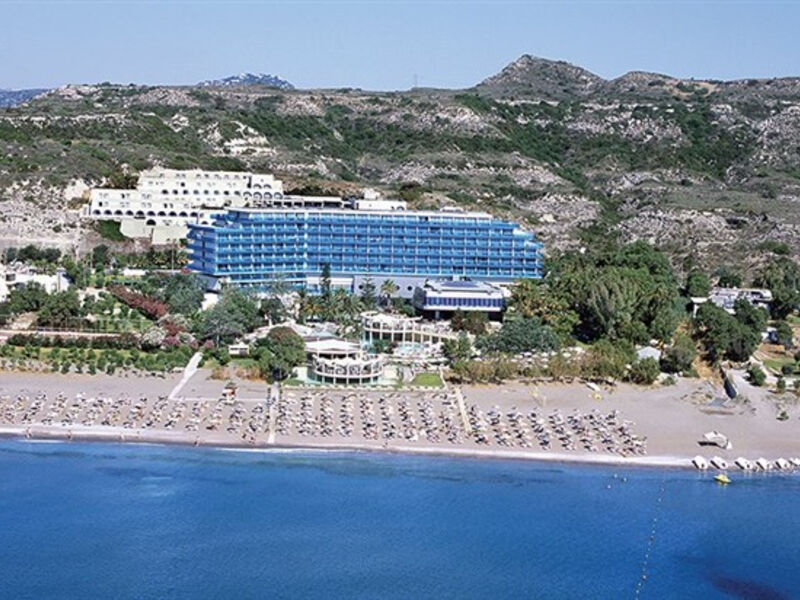 Hotel Calypso Beach, Faliraki, ostrov Rhodos, Řecko