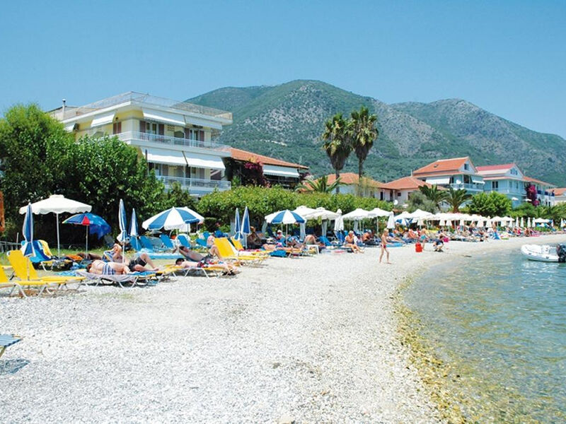 Hotel Nidri Beach, Nidri, ostrov Lefkada, Řecko