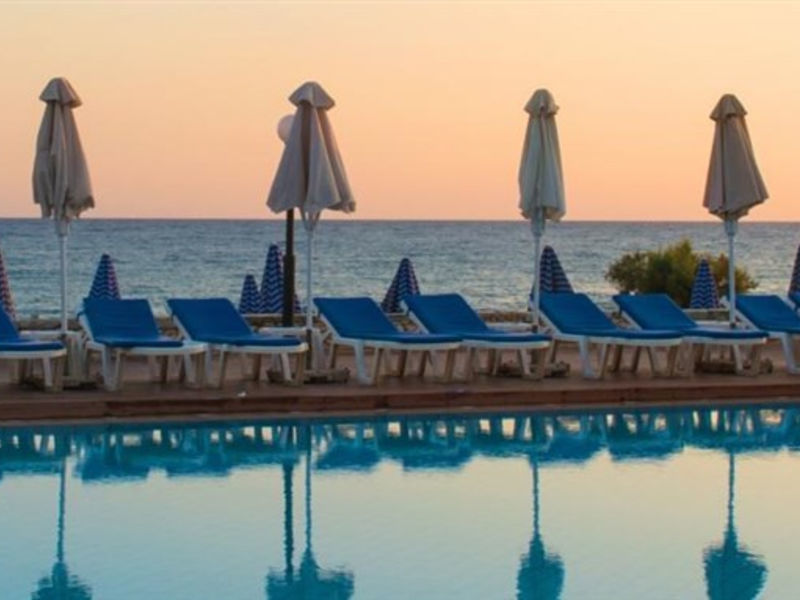 Hotel Silva Beach, Hersonissos, ostrov Kréta, Řecko