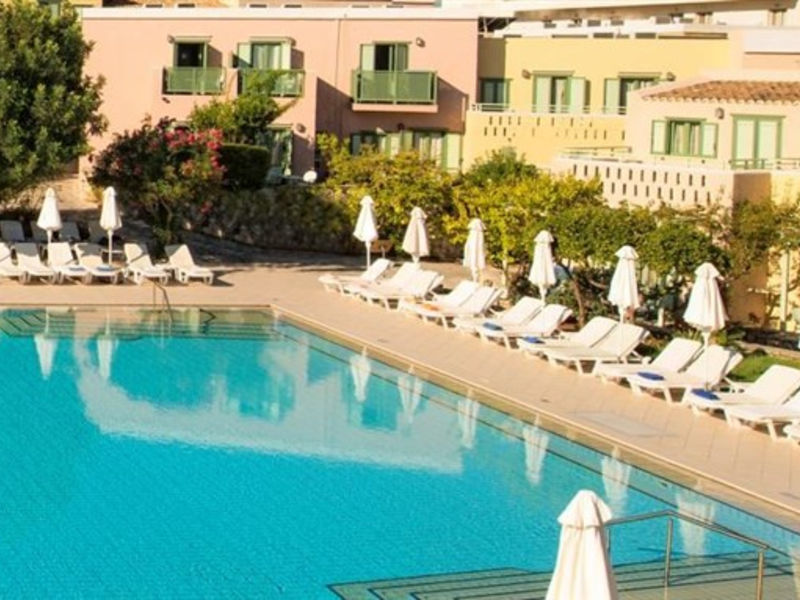 Hotel Silva Beach, Hersonissos, ostrov Kréta, Řecko